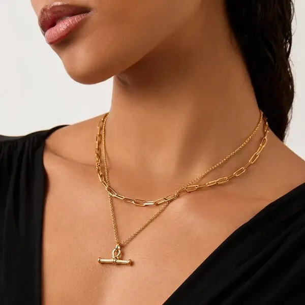 MISSOMA Ridge T-bar Chain Necklace