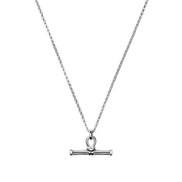 MISSOMA Ridge T-bar Chain Necklace - Silver