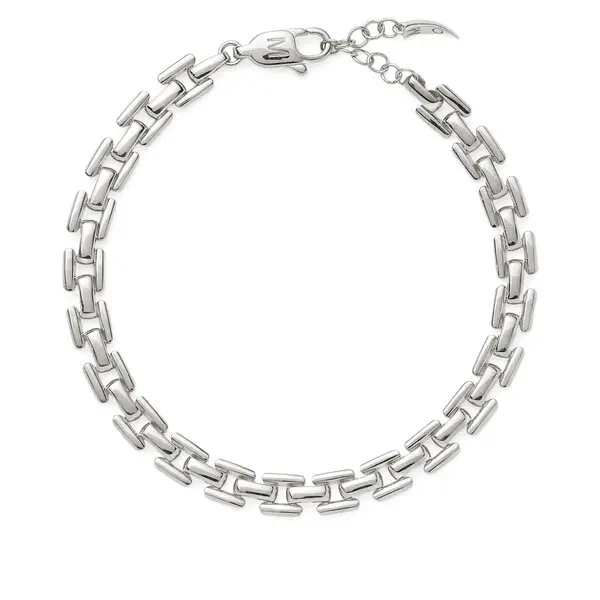 MISSOMA Timepiece Link Chain Bracelet - Silver