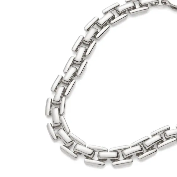 MISSOMA Timepiece Link Chain Bracelet - Silver