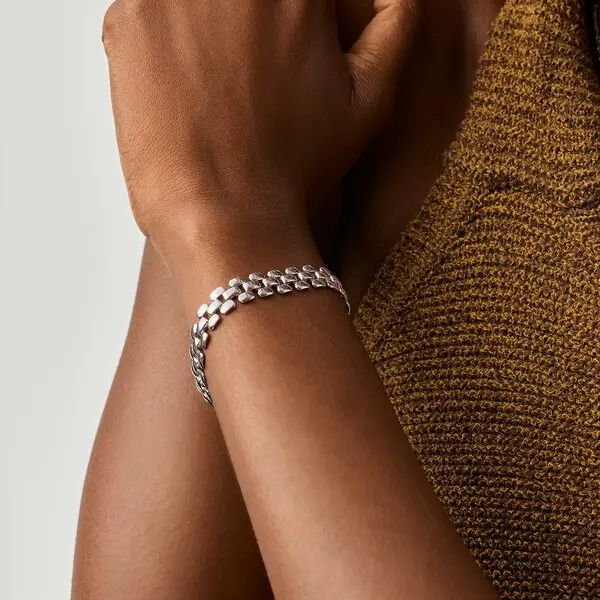 MISSOMA Timepiece Wide Chain Bracelet