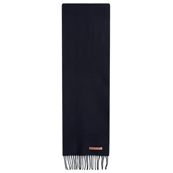 Acne Studios Canada Skinny New Scarf - Navy Blue