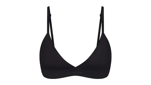 Nike X Skims Shine Triangle Bra - Obsidian