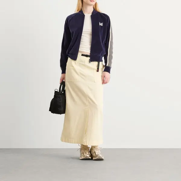 Needles Rib Collar Track Jacket - Navy