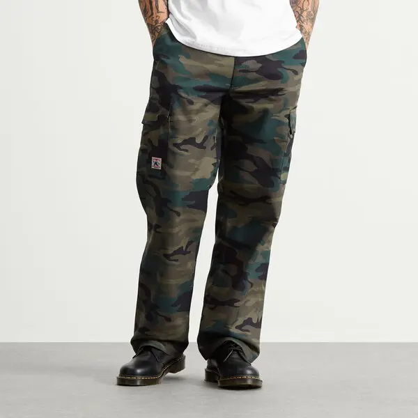 RANDY'S GARMENTS Randy’s Garments Woodland Camo Cargo Pants