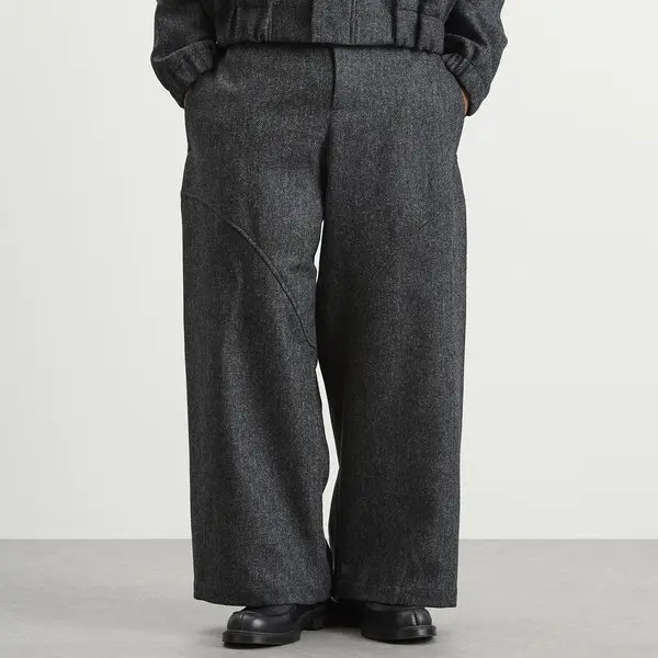 SAGE NATION Curved Seam Carpenter Trousers