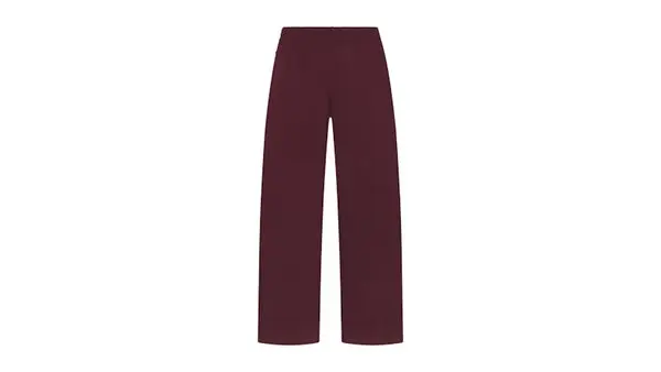 Nike X Skims Matte Tricot Side Snaps Pant - Currant