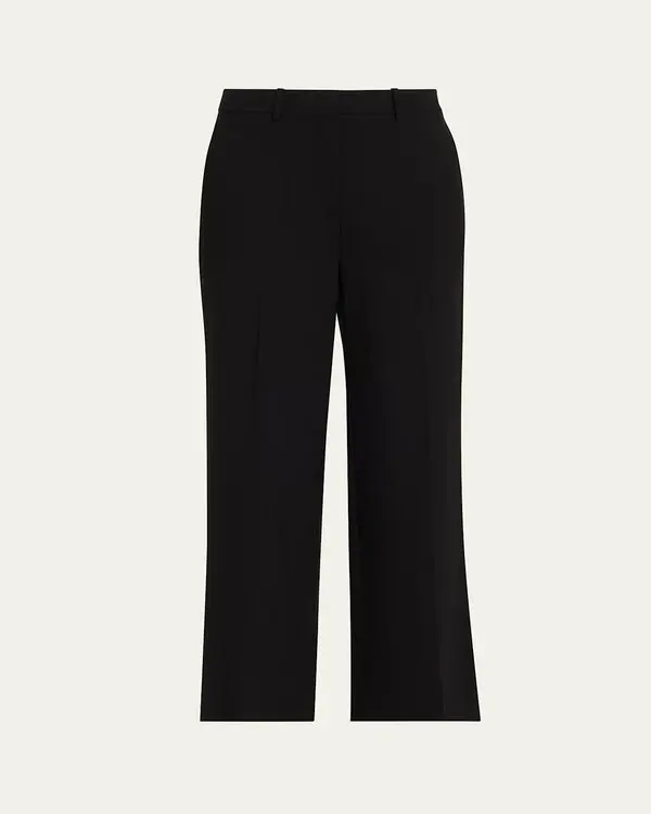 Theory Classic Straight-leg Good Wool Pants