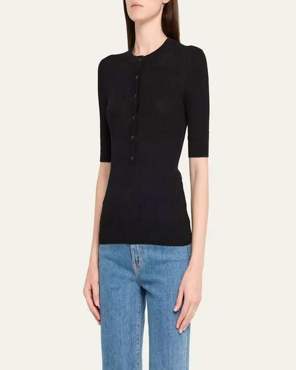 A.L.C. Fisher Fine Merino Top