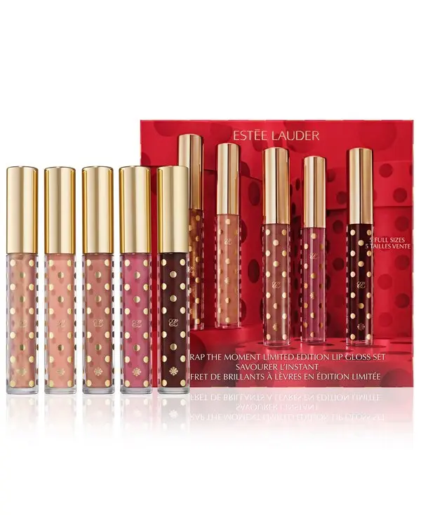 Estée Lauder 5-pc. Unwrap The Moment Holiday Lip Gloss Set - No Color