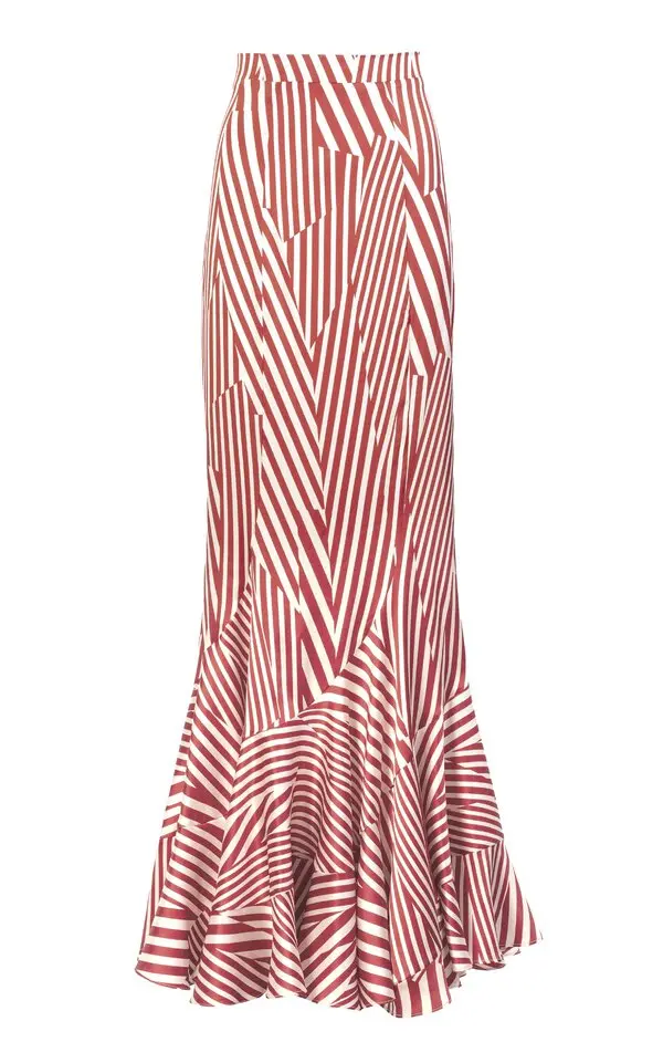 Silvia Tcherassi Florina Maxi Skirt - Stripe