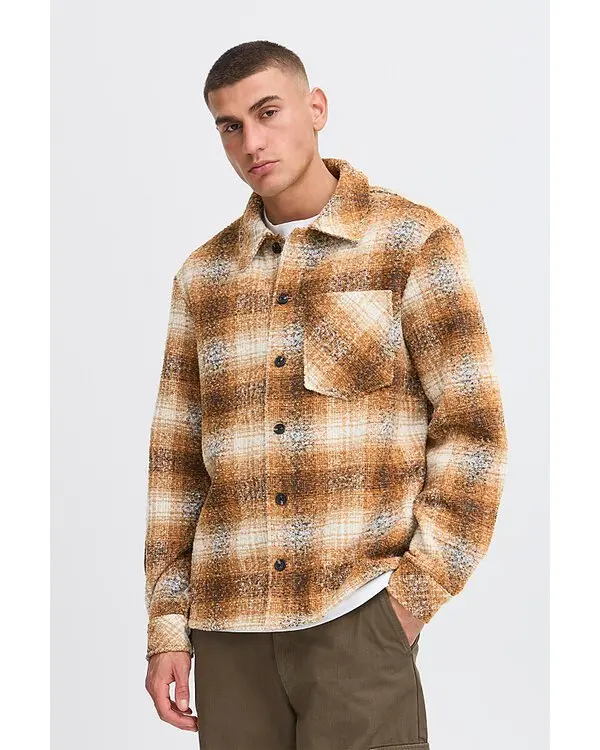 SOLID Ronen Cozy Button Up Shirt