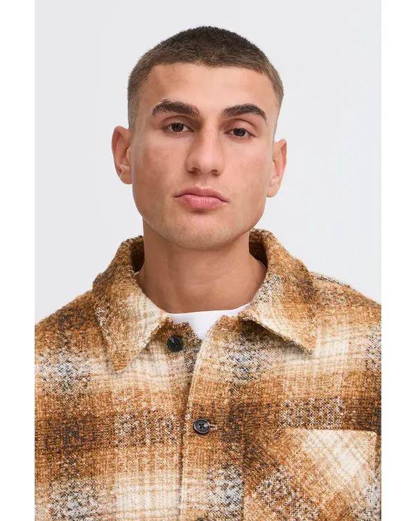SOLID Ronen Cozy Button Up Shirt