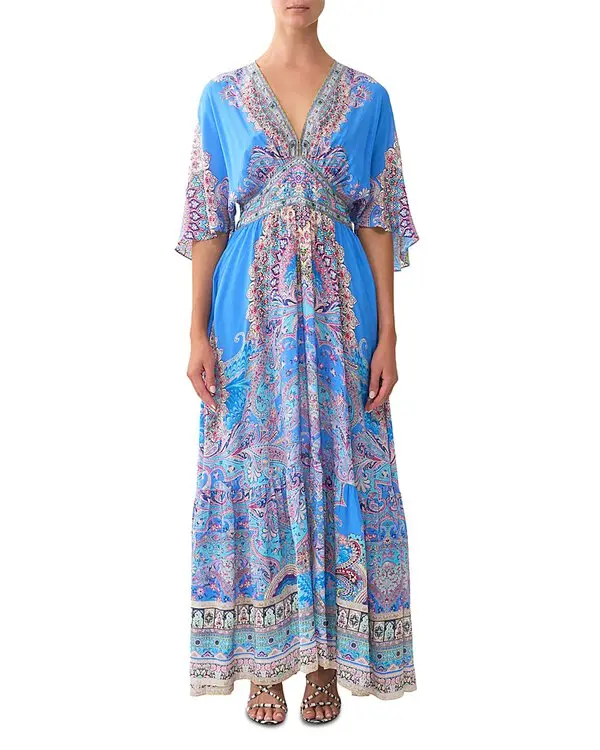 Camilla Silk Maxi Dress