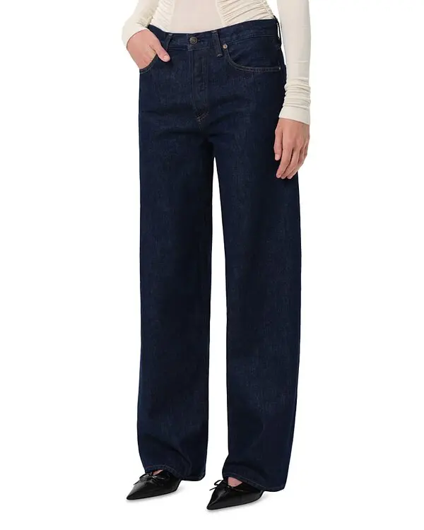 AGOLDE Arc High-rise Wide-leg Jeans