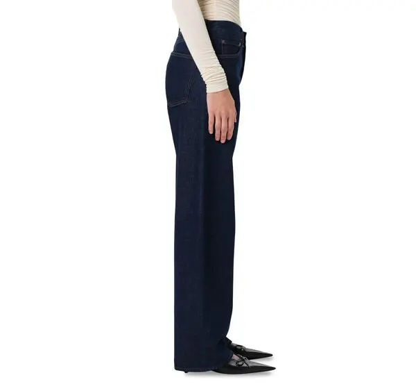 AGOLDE Arc High-rise Wide-leg Jeans