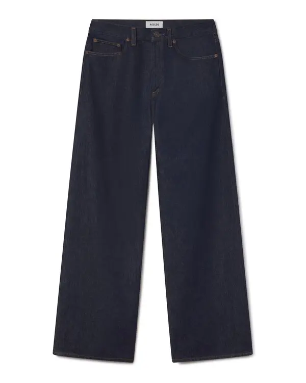 AGOLDE Arc High-rise Wide-leg Jeans