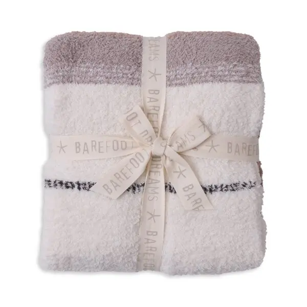 Barefoot Dreams Cozychic Ombre Sarape Throw, 54 X 72 - Sable Multi