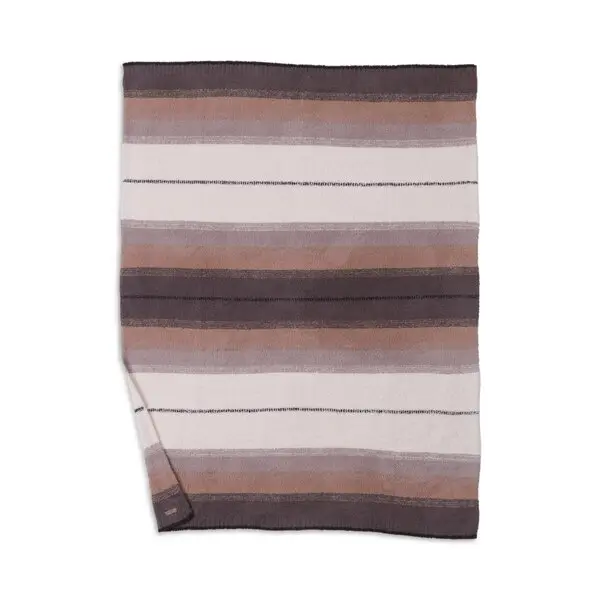 Barefoot Dreams Cozychic Ombre Sarape Throw, 54 X 72 - Sable Multi