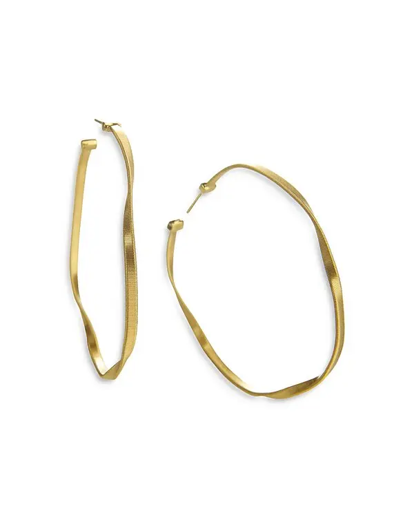 Marco Bicego 18k Yellow Marrakech Hoop Earrings - Gold