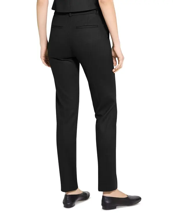 Theory Slim Fit Trousers - Black