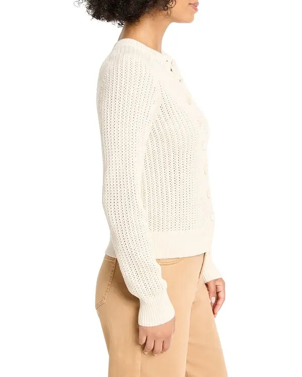 NIC+ZOE Party Cardigan - Classic Cream