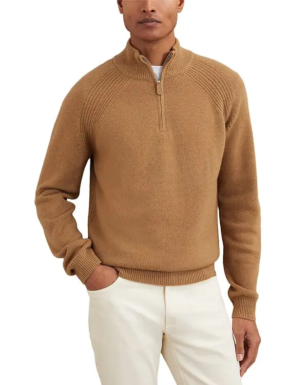 REISS Half Zip Sweater