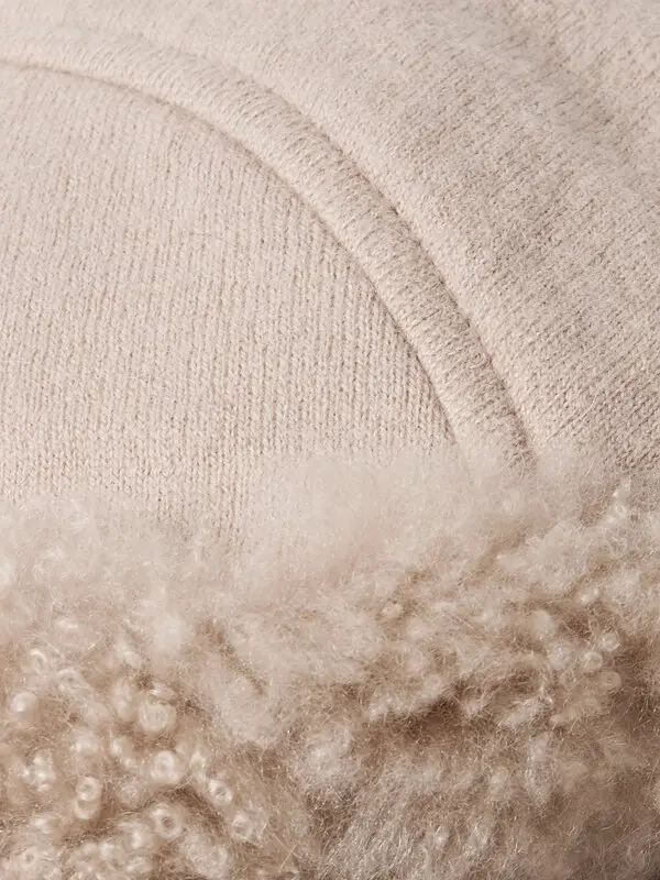 YVES SALOMON Shearling Chapka Hat - Neutrals
