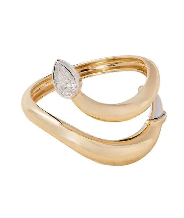 L'ATELIER NAWBAR Boa Diamond Ring - Gold