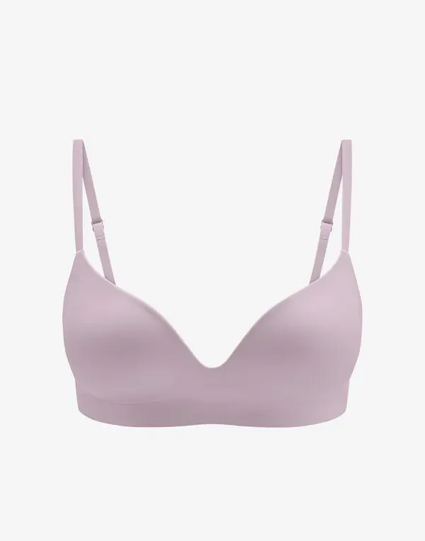 THIRDLOVE Zero Edge™ Wireless Push-up Bra - Violet Ice
