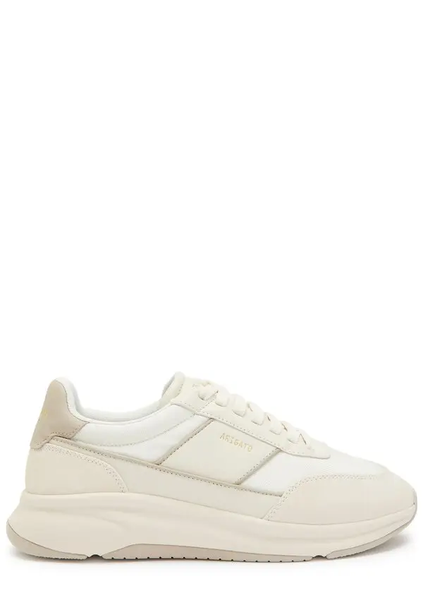 Axel Arigato Genesis Neo Panelled Mesh-knit Sneakers - Off White