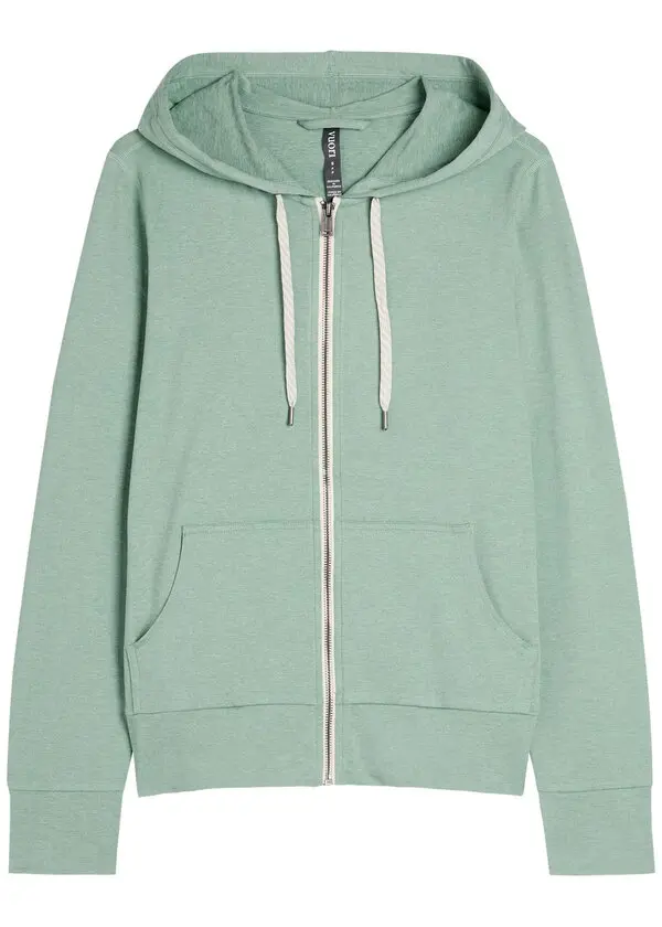 Vuori Halo Performance 2.0 Hooded Jersey Sweatshirt - Blue