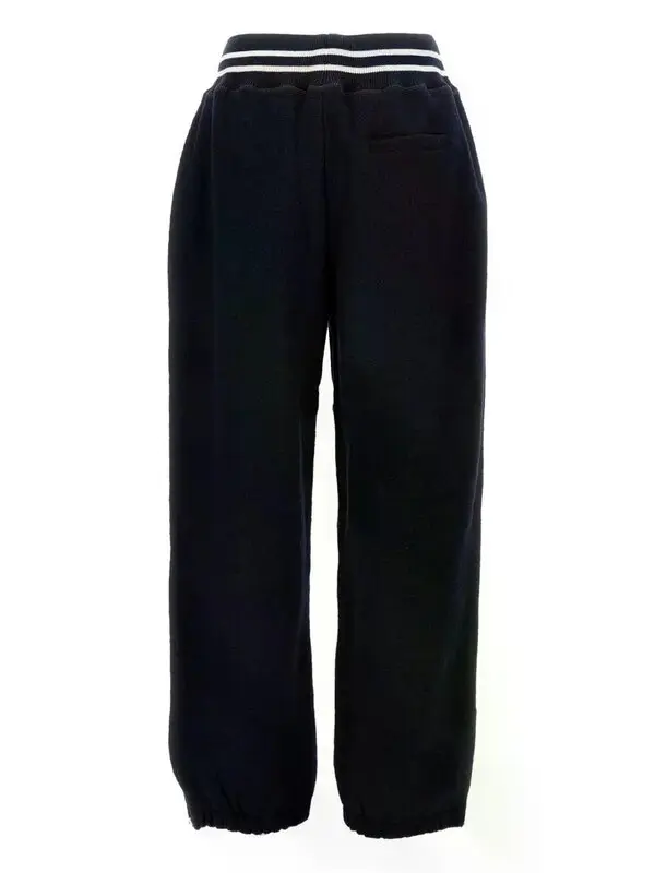 WALES BONNER Ribbed-trim Trousers