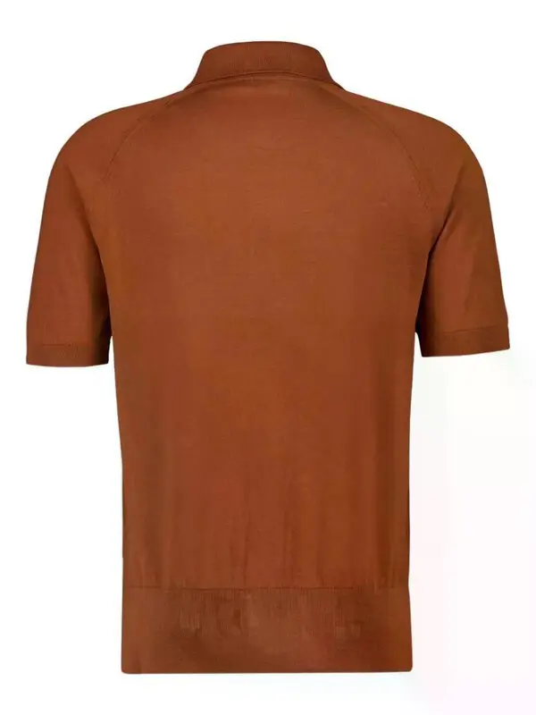 PIACENZA CASHMERE 1733 Buttoned Raglan-sleeve Shirt - Brown
