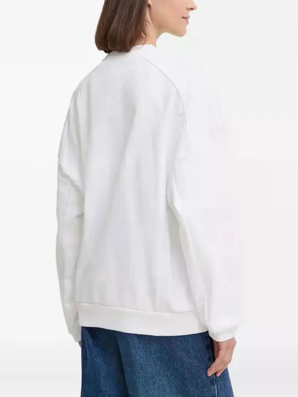 Dkny Logo-embossed Sweatshirt