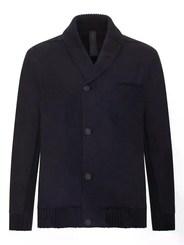 Transit Ribbed Buttoned Jacket
