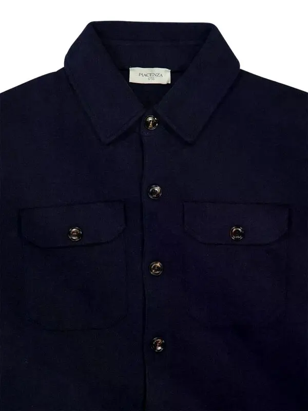 PIACENZA CASHMERE 1733 Button-up Pocket Shirt