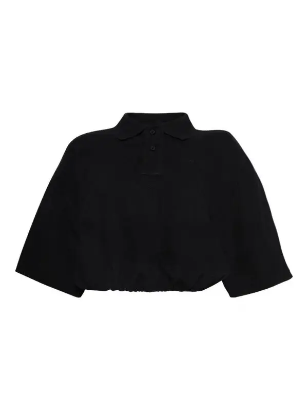 Alexander Wang Cropped Polo Shirt