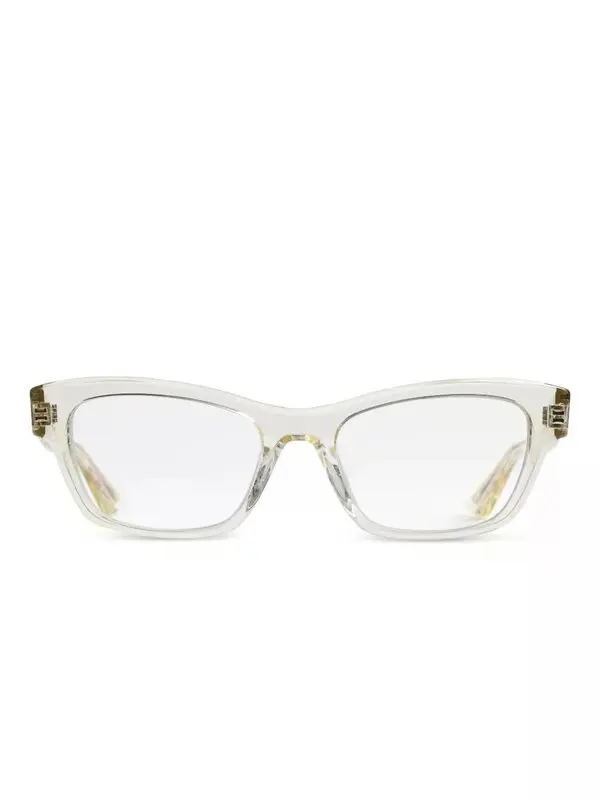 Khaite X Oliver Peoples Cat-eye Frame Glasses - Neutrals