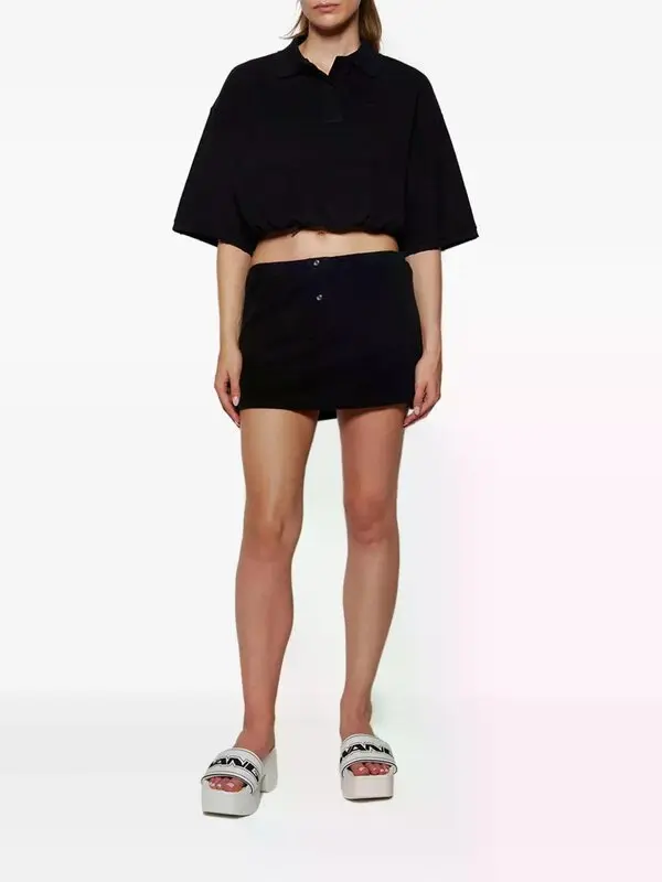 Alexander Wang Button Mini Skort
