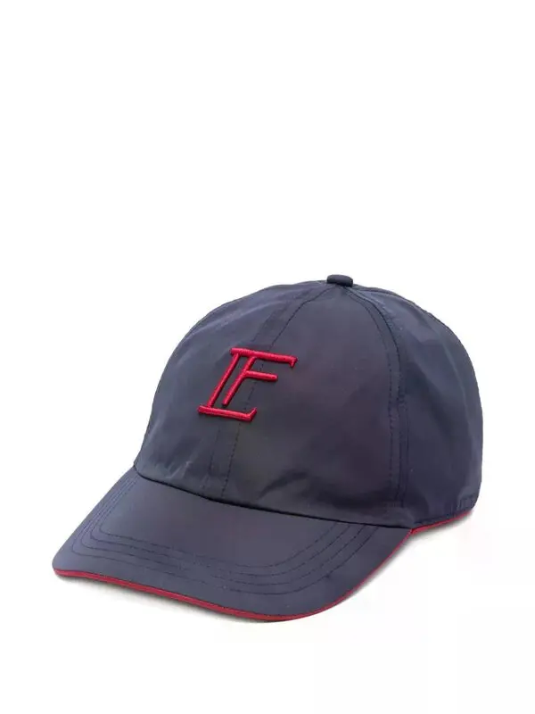 Jacob Cohen X Luís Figo Embroidered Cap - Blue