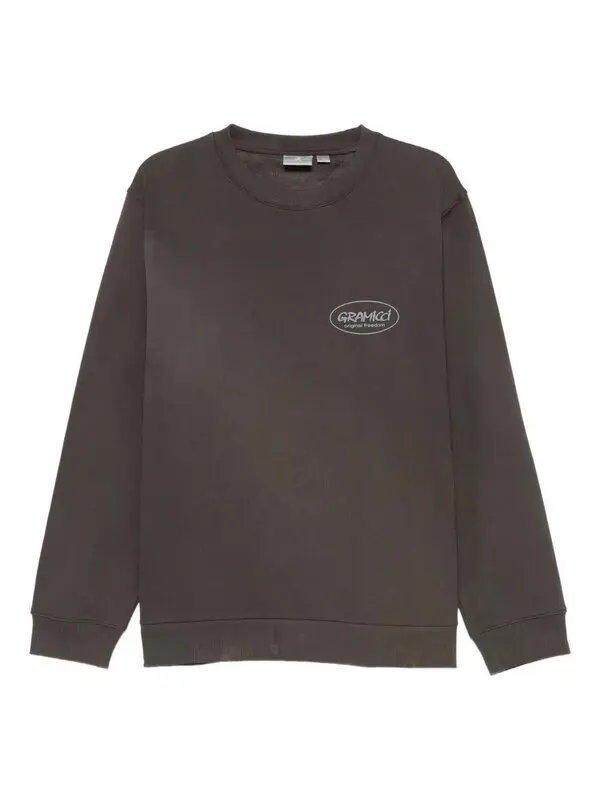 Gramicci Logo-print Crew-neck Sweatshirt