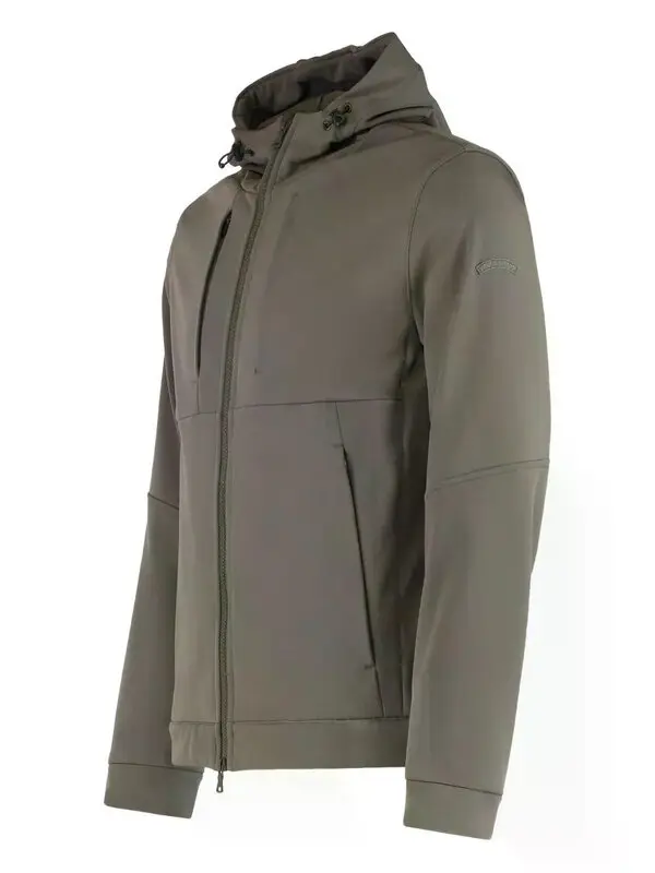 Paul & Shark Techno Fabric Jacket With Adjustable Hood