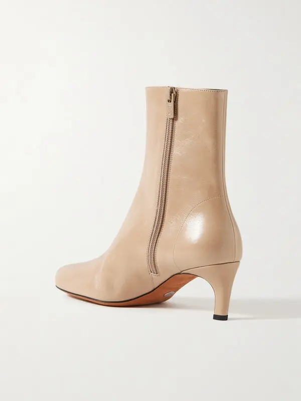 Proenza Schouler Uma Leather Ankle Boots