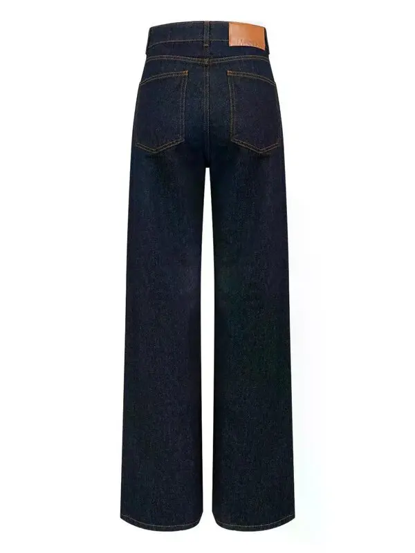 MSGM Strass-embellished 'themwave' Denim Jeans