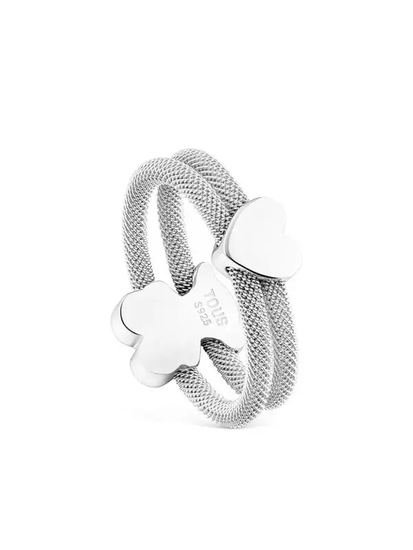 TOUS Icon Mesh Ring