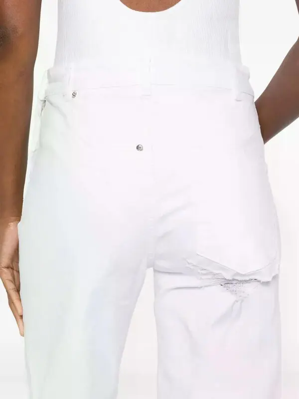 MEDEEA High-waisted Straight-leg Trousers