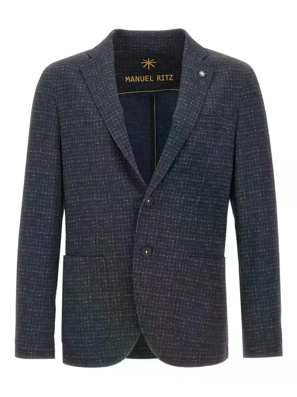 MANUEL RITZ Houndstooth-pattern Blazer