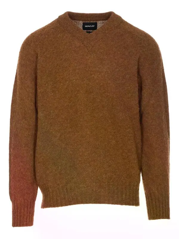 Howlin' V-neck Future Memories Sweater - Brown