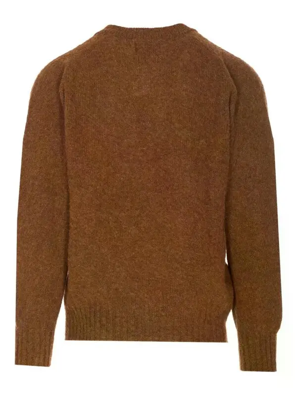 Howlin' V-neck Future Memories Sweater - Brown